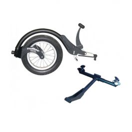 Freewheel and Folding Wheelchair Adapter